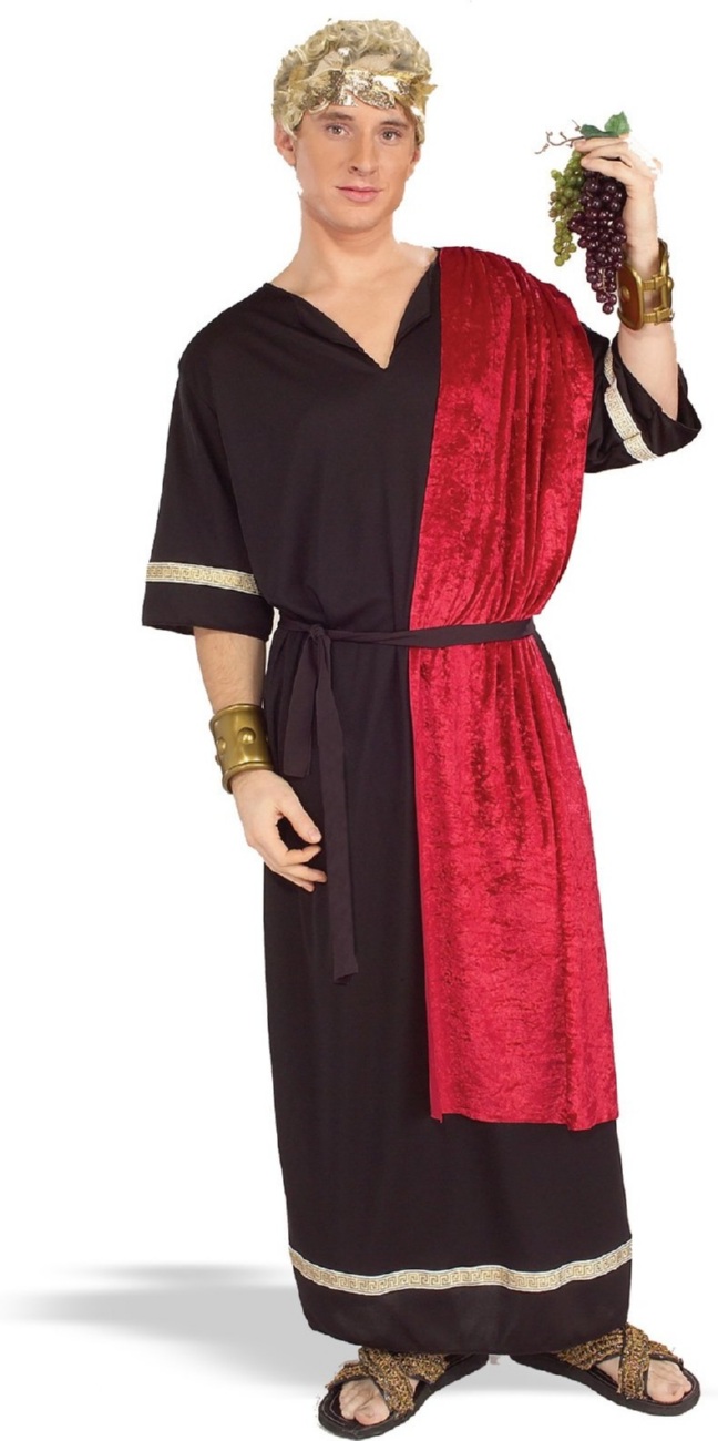Déguisement romain adulte de sénateur: DPC fête - article de fête pas cher