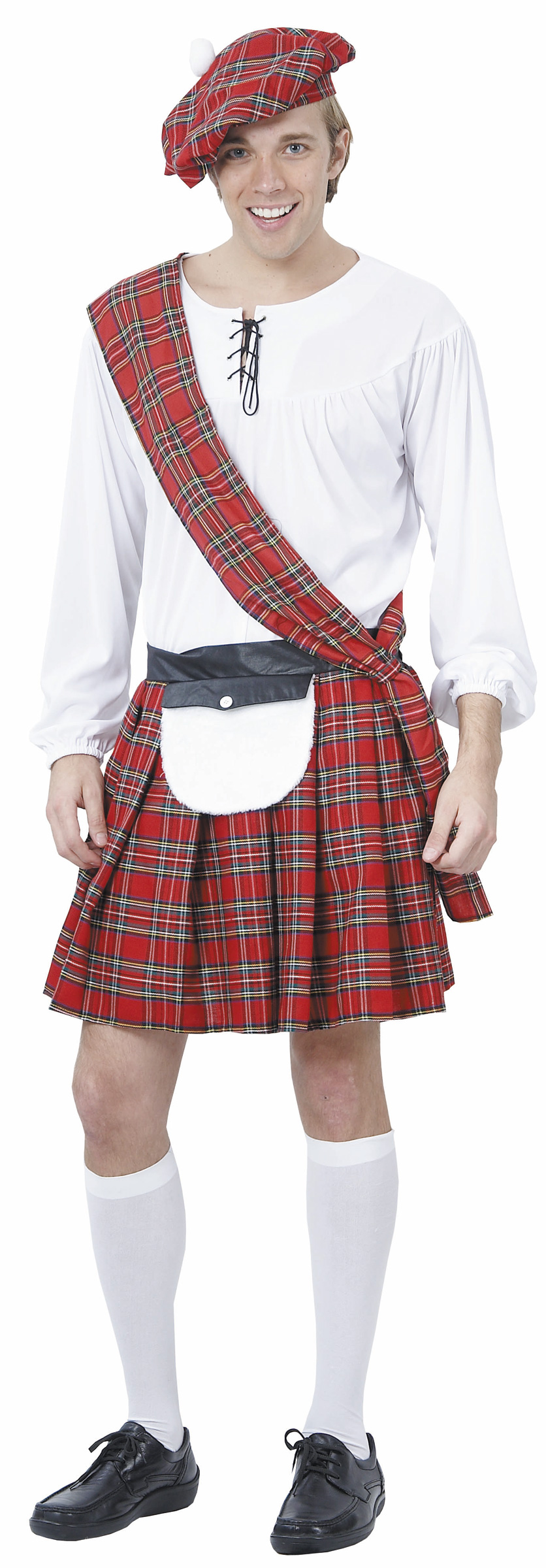 Déguisement ecossais : Costume avec Kilt - Costume sir écossais