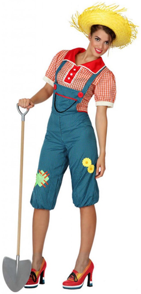 Déguisement de fermière : Costume paysanne femme