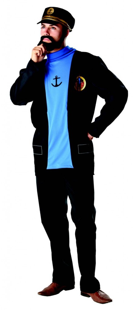 Déguisement capitaine Haddock : Costume Les Aventures de Tintin